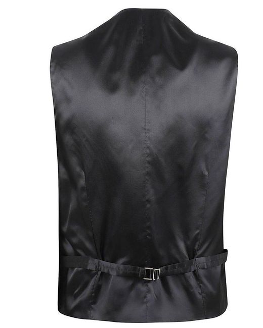 Loewe Twill Satin Vest in Blue | Lyst