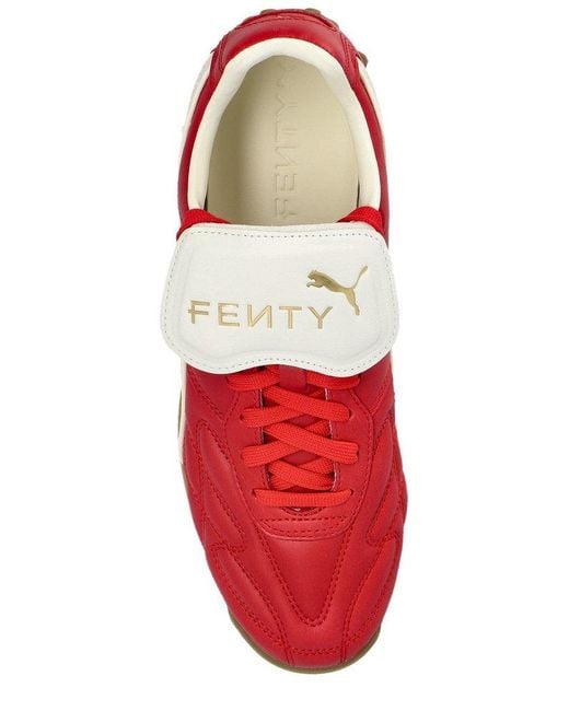 PUMA X Fenty Avanti Logo Tape Sneakers in Red | Lyst
