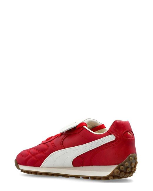 PUMA X Fenty Avanti Logo Tape Sneakers in Red | Lyst