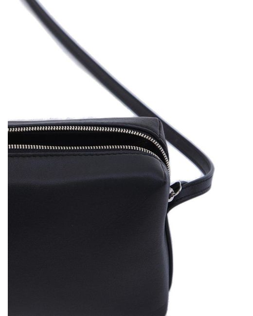 The Row Regent Crossbody Bag in Black | Lyst