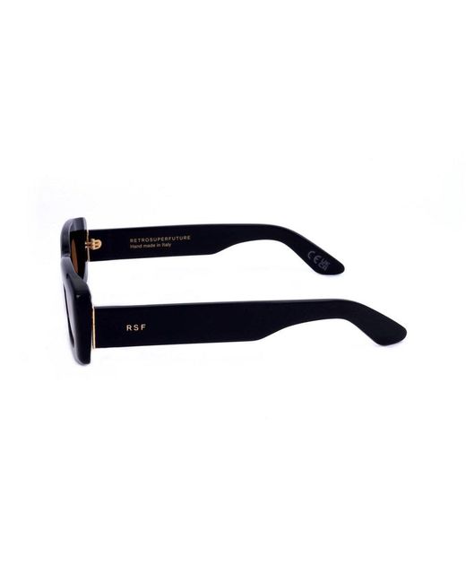 Retrosuperfuture Zaga Rectangle Frame Sunglasses in Black | Lyst UK