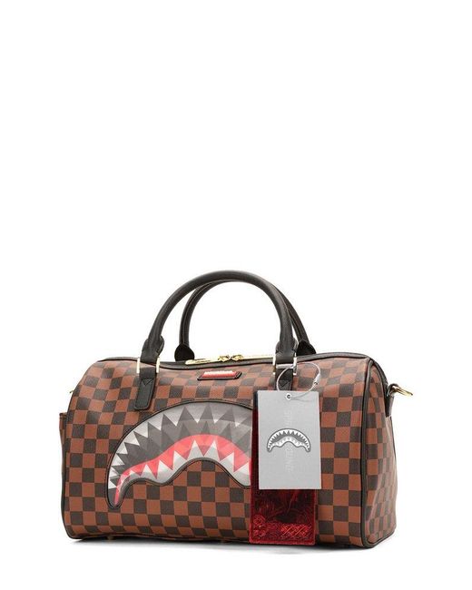Sprayground Sip Lenticular Chomp Mini Duffle Bag in Red | Lyst