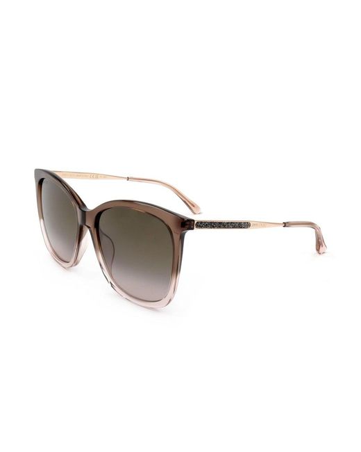 Jimmy Choo Nerea Square Frame Sunglasses | Lyst UK