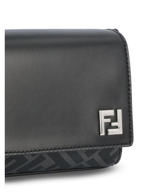 Fendi Handbags in Black for Men | Lyst