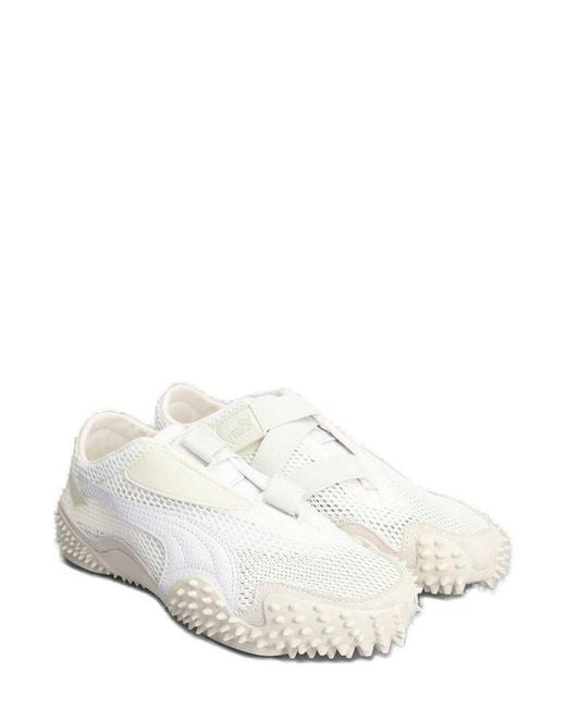PUMA Mostro Mesh Wrap-Around Sneakers in White for Men | Lyst UK