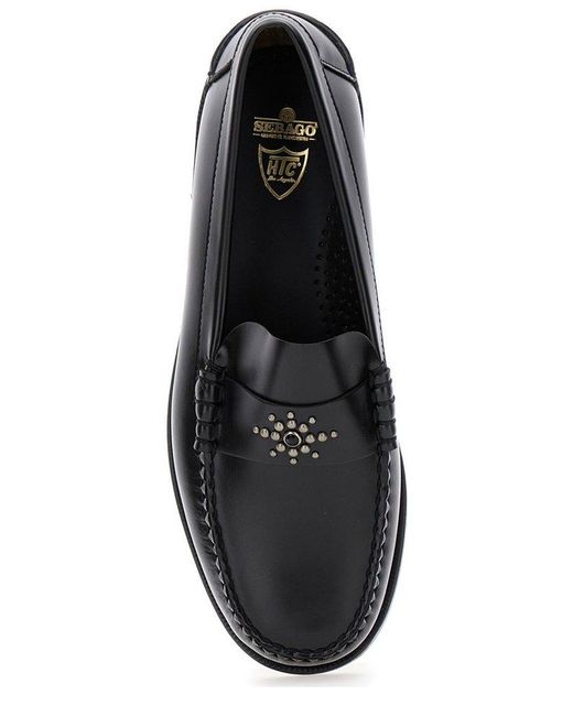 Sebago Dan Slip-On Loafers in Black for Men | Lyst