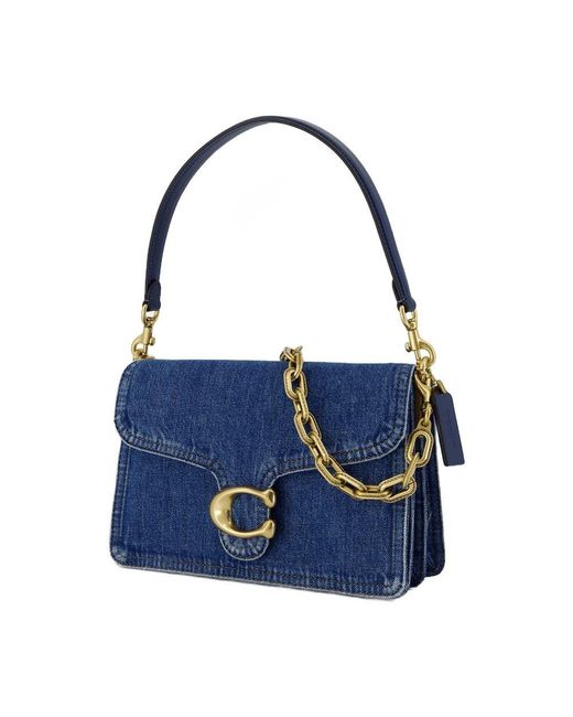 COACH Tabby Shoulder Bag in Blue | Lyst