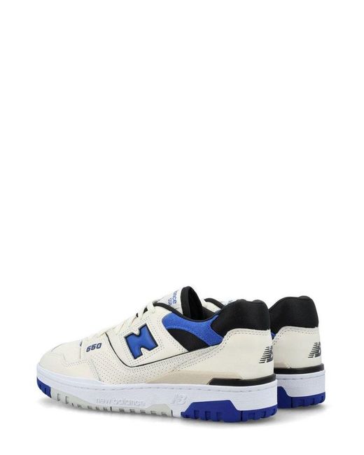 New Balance 550 Team Royal Lace-Up Sneakers in Blue | Lyst
