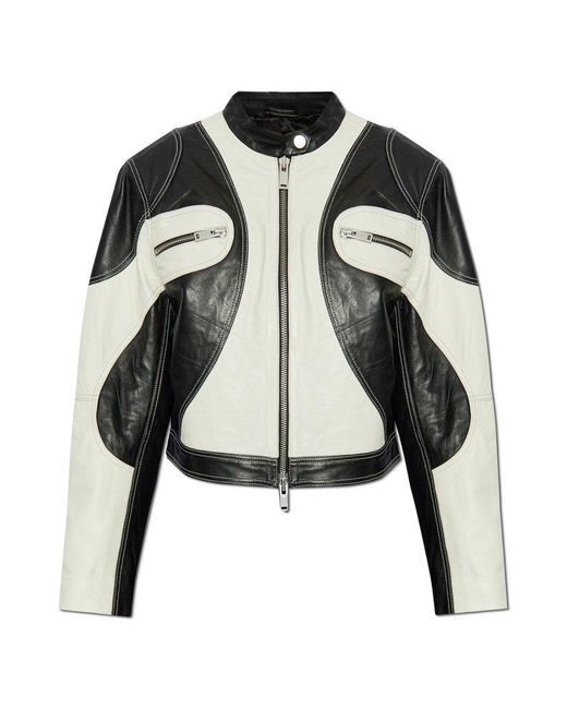 Gestuz Modern Biker Style Jacket in Black | Lyst