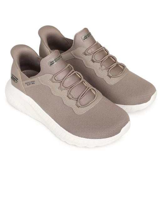 Skechers Slip in Grey | Lyst Canada