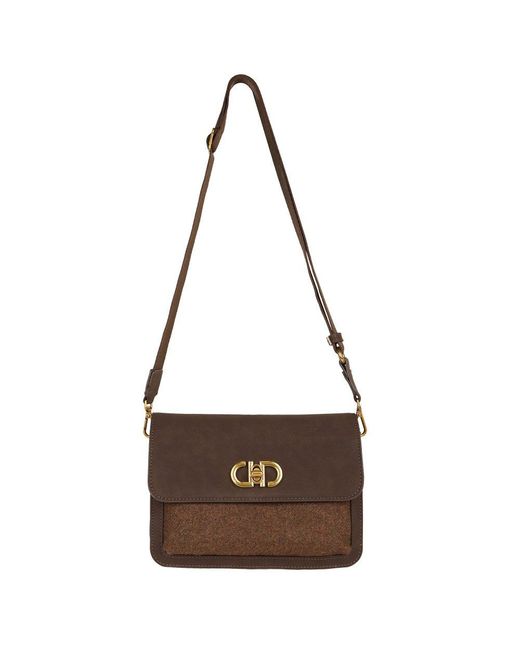 David Jones Chartres Shoulder Bag in Brown | Lyst UK