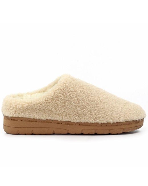 Lunar Burford Boxed Slippers in Natural | Lyst UK