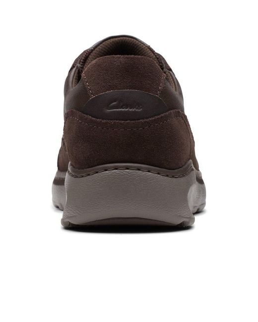 Clarks Chart Lite Move Trainers in Brown for Men | Lyst UK