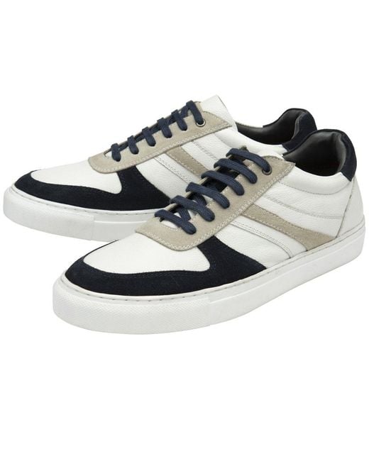 Frank Wright Buck Trainers in Blue for Men | Lyst UK
