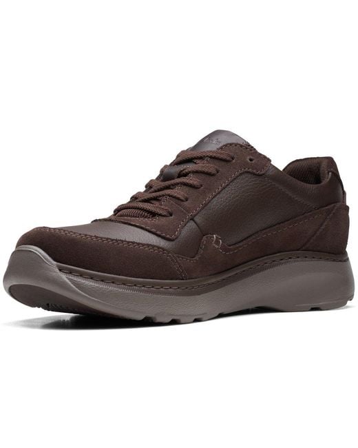 Clarks Chart Lite Move Trainers in Brown for Men | Lyst Canada