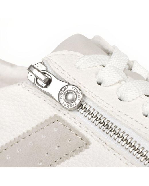 Rieker Amazing Trainers in White | Lyst Australia