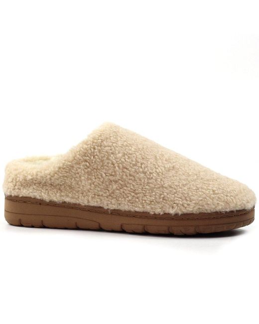 Lunar Burford Boxed Slippers in Natural | Lyst UK