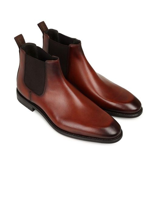Loake Mcbride Chelsea Boots in Brown for Men | Lyst UK