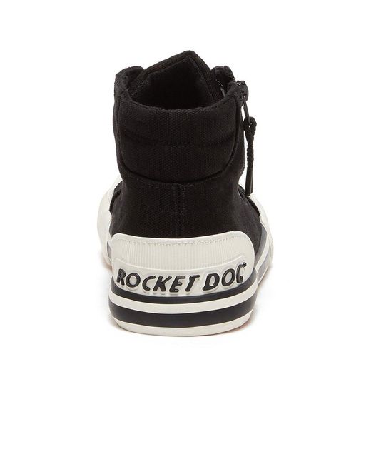 Rocket Dog Jazzin Hi Top Trainers in Black | Lyst UK