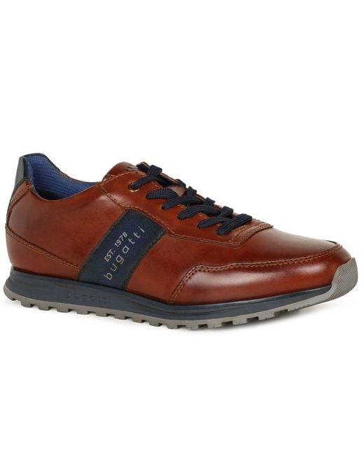 Bugatti Cellar Trainers in Brown for Men | Lyst UK