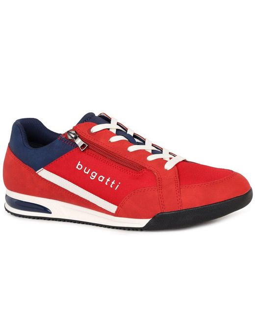 Bugatti Trove Trainers in Red for Men | Lyst UK