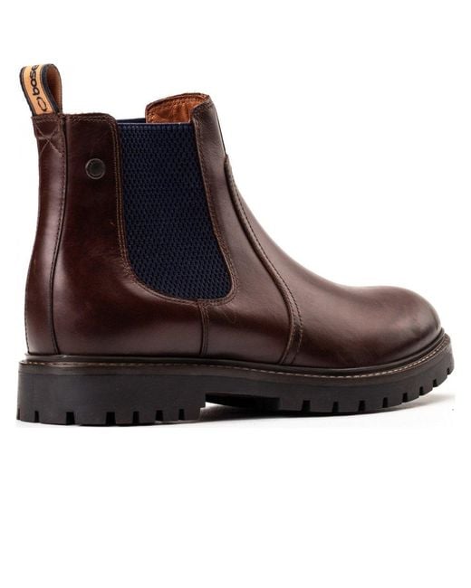 Base London Zinc Chelsea Boots in Brown for Men | Lyst UK