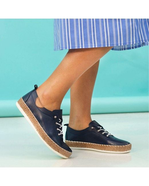 Lunar (GRS) Evie Shoes in Blue | Lyst UK