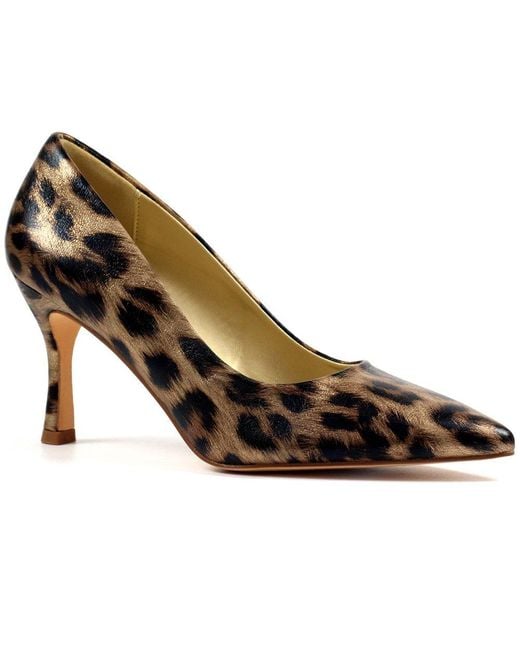 Lunar Ailsa Court Shoes in Metallic | Lyst UK