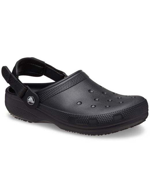 Crocs™ Classic Work Clogs in Black for Men | Lyst UK