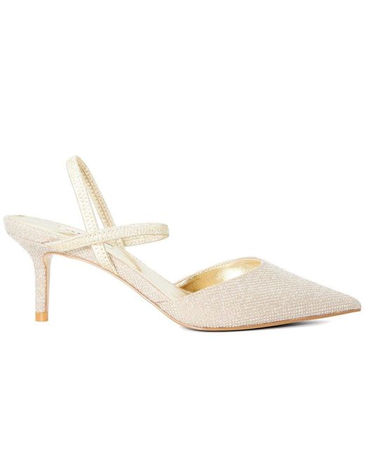 Dune Classical Court Shoes in White | Lyst UK