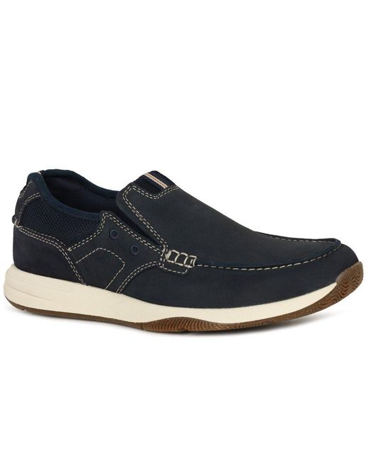 Clarks Sailview Step Shoes in Blue for Men | Lyst UK