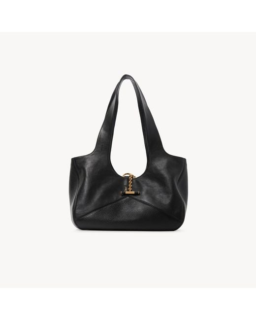Chloé Balloon East-West Tote Bag in Black | Lyst UK