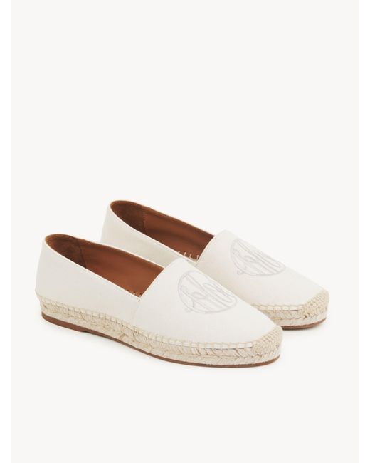 Chloé Pary Espadrille in Natural | Lyst