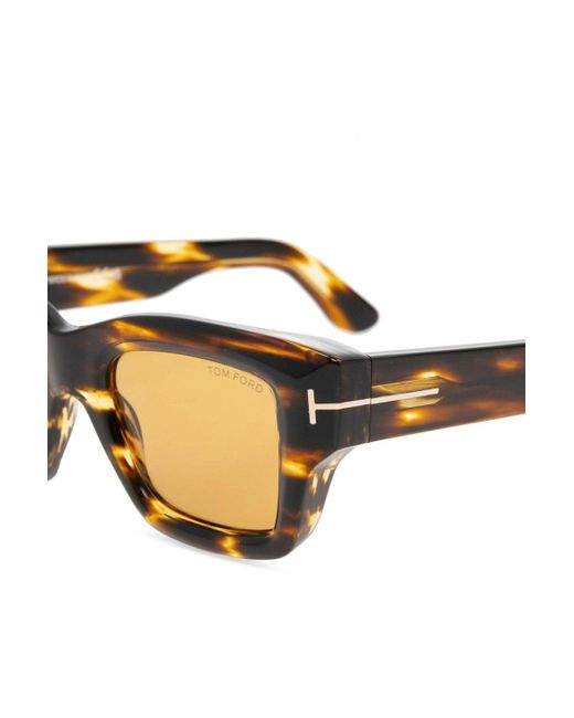 Tom Ford Ilias Acetate Sunglasses In Natural Lyst Uk