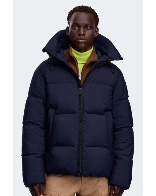 Canada Goose Crofton Matte Puffer in Blue for Men | Lyst UK