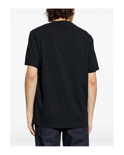 McQueen Lace Skull Print T Shirt in Black for Men | Lyst UK