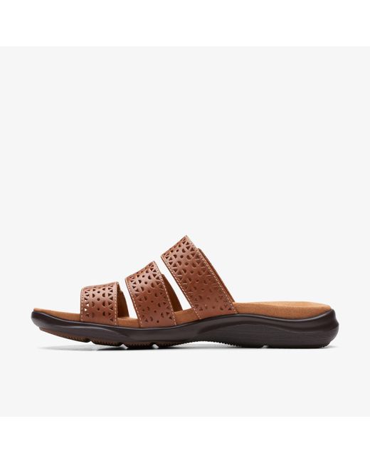 Clarks Kitly Walk Standard Fit in Brown | Lyst UK