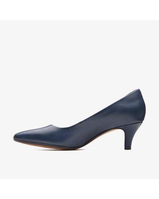 Clarks Linvale Jerica Standard Fit in Blue | Lyst UK