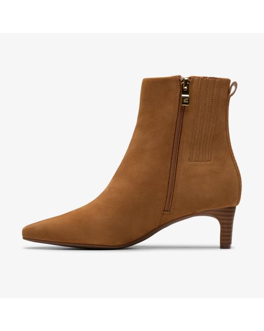 Clarks Edina Up Standard Fit in Brown | Lyst UK
