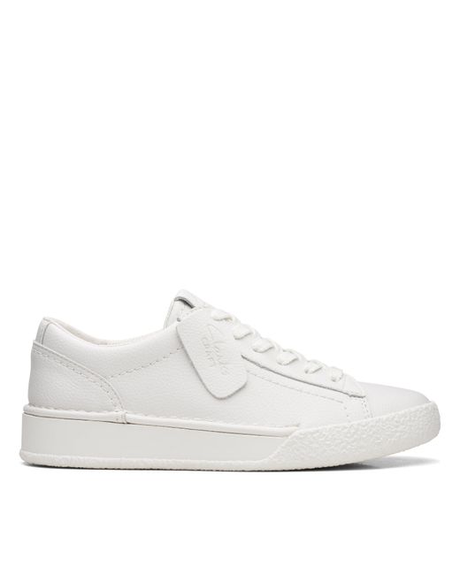 Clarks Craft Cup Walk Standard Fit in White | Lyst UK