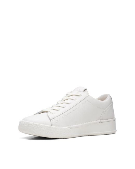Clarks Craft Cup Walk Standard Fit in White | Lyst UK