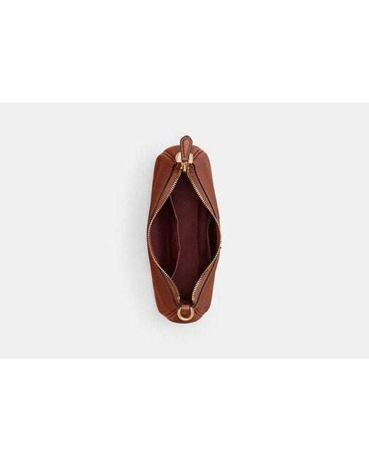 COACH Teri Shoulder Bag With Tooling in Black | Lyst