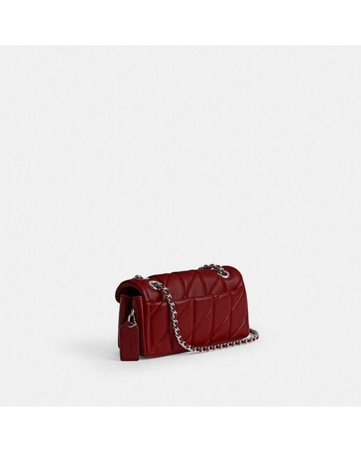 COACH Tabby Shoulder Bag 20 With Pillow Quilting in Red | Lyst