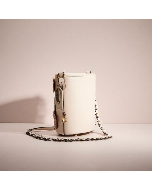 COACH Upcrafted Dakota Bucket Bag 16 in Natural | Lyst