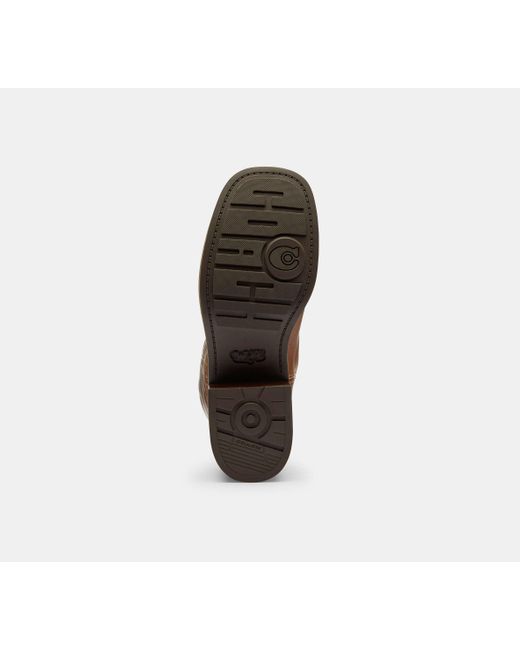 COACH Tall Boot in Black | Lyst UK