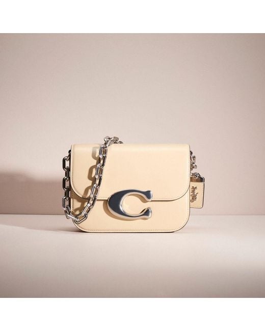 COACH Restored Idol Bag in Natural | Lyst