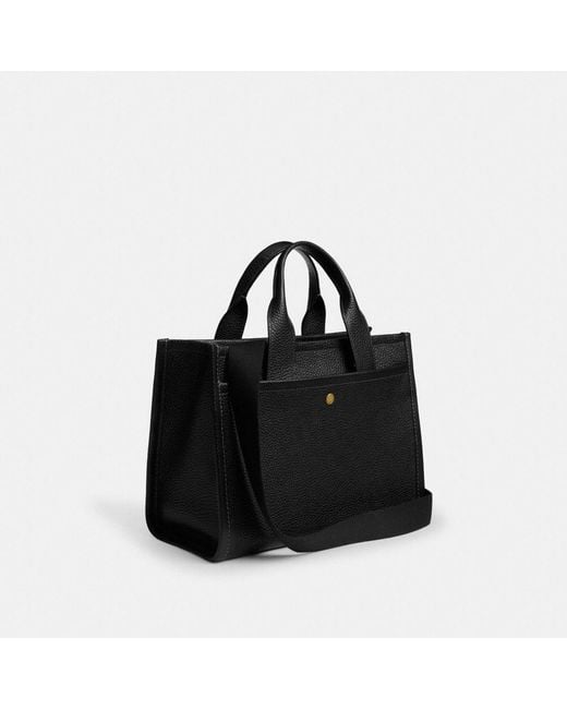 COACH Cargo Tote Bag in Black | Lyst
