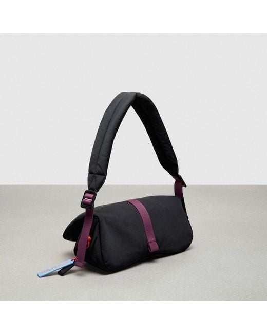 COACH Topia Loop Puffy Wavy Dinky Bag in Black | Lyst