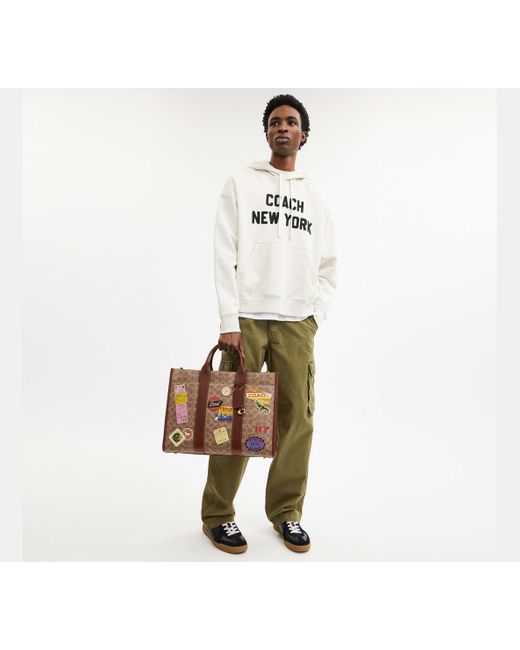 COACH Wesley Tote Bag in Black for Men | Lyst UK