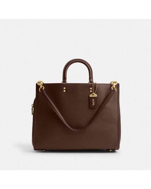 COACH Rogue Bag 39 in Brown | Lyst